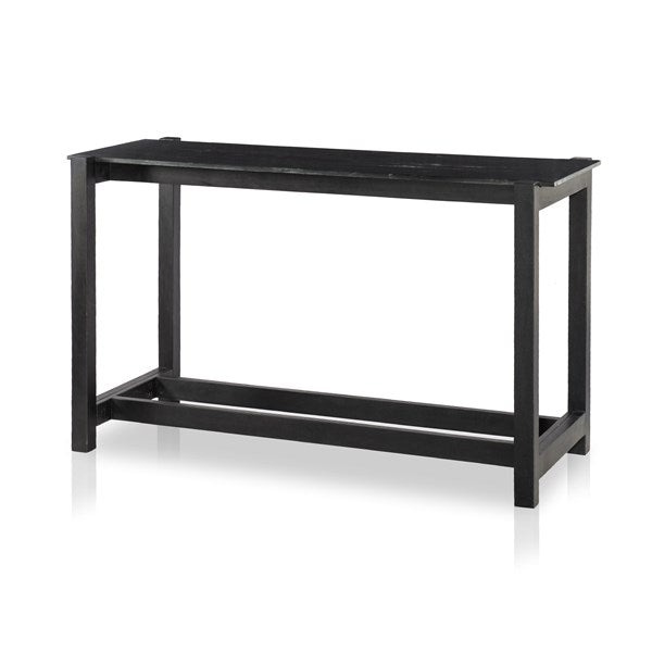 Scout Bart Table-Worn Black Mango Counter – designlivingrd